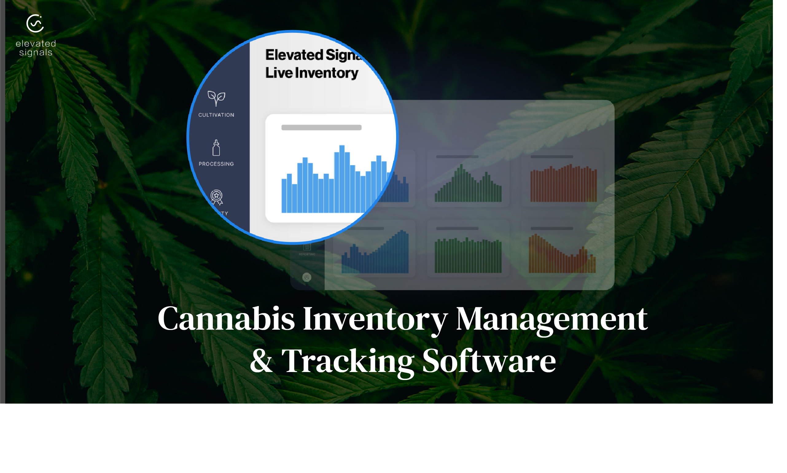 Elevated Signals Cannabis Inventory Management Tracking Software